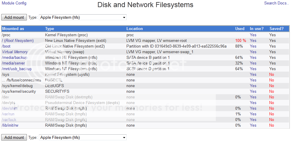 [SOLVED] Root Filesystem Suddenly Full