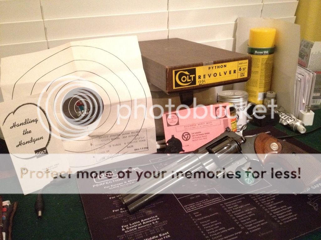 COLTFREAK HERE AGAIN WITH YET ANOTHER NEW TO ME COLT PYTHON LNIB 1960s ...