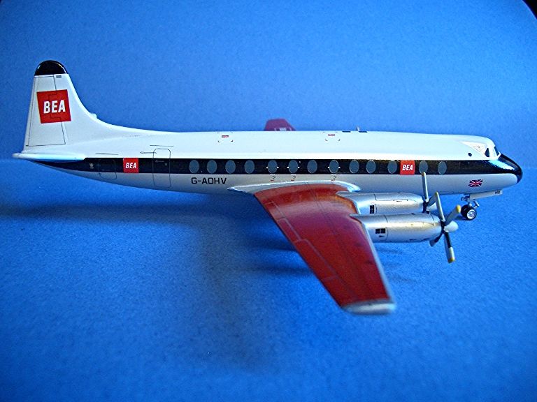 S&M Models 1/144 Viscount - BEA Red Square - Ready for Inspection ...
