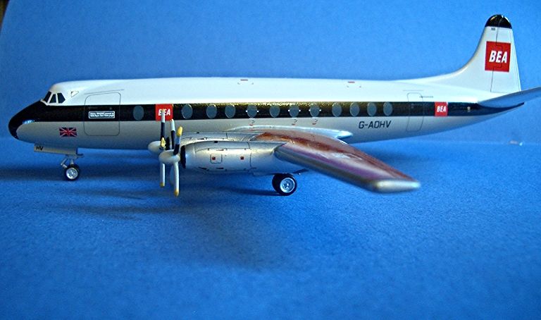 S&M Models 1/144 Viscount - BEA Red Square - Ready for Inspection ...