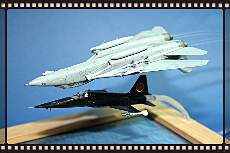 A scene from Top Gun in 1/144th - Ready for Inspection - Aircraft ...