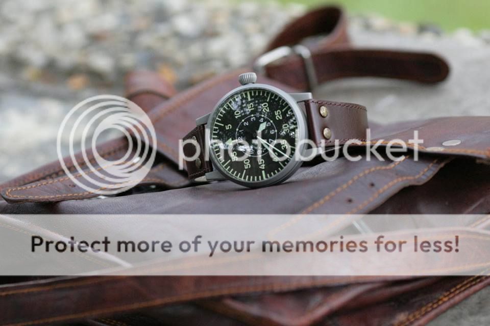 Laco Limited edition 55mm Type B manual wind B-uhr | WatchUSeek Watch ...